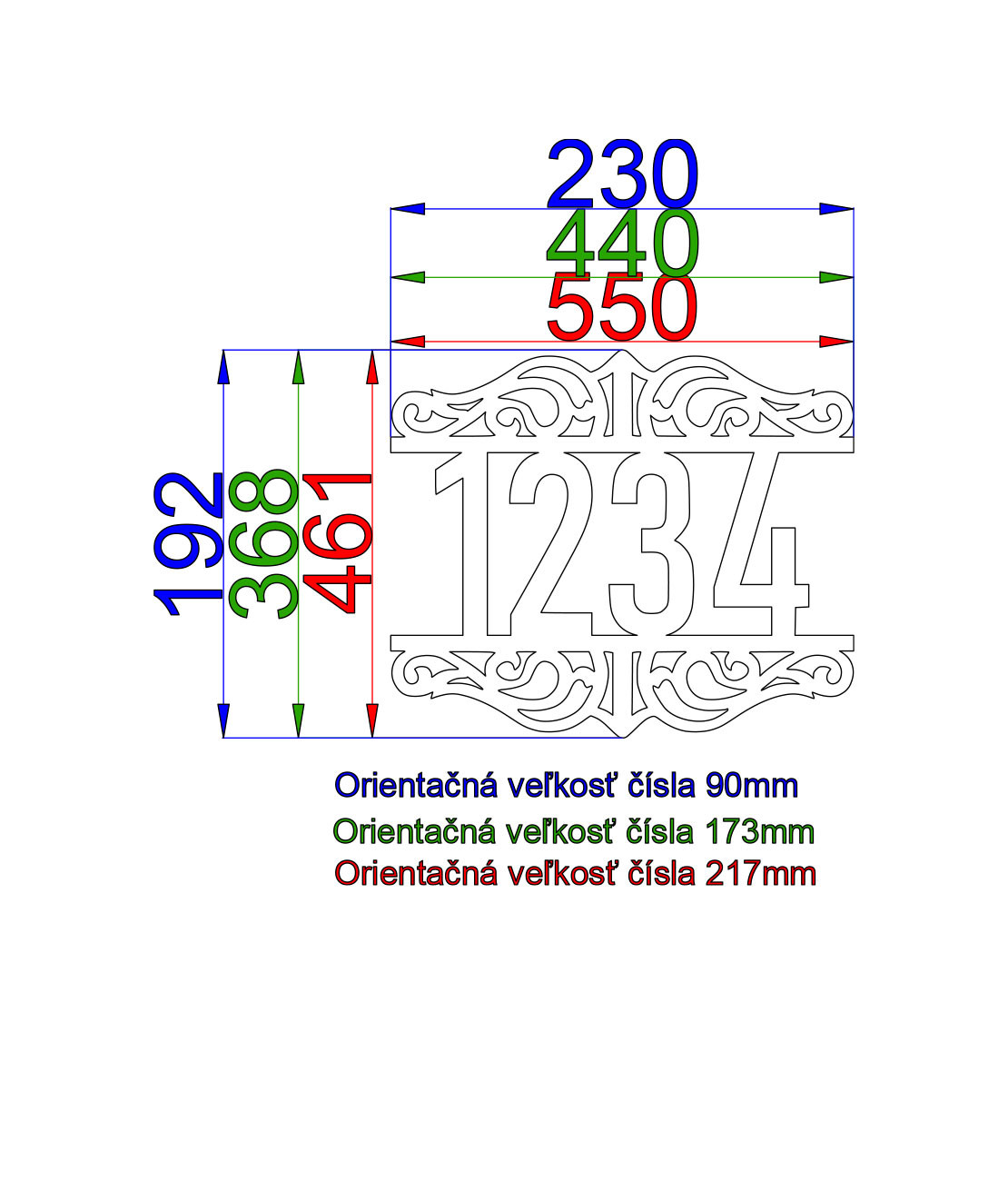 Číslo domu HN12